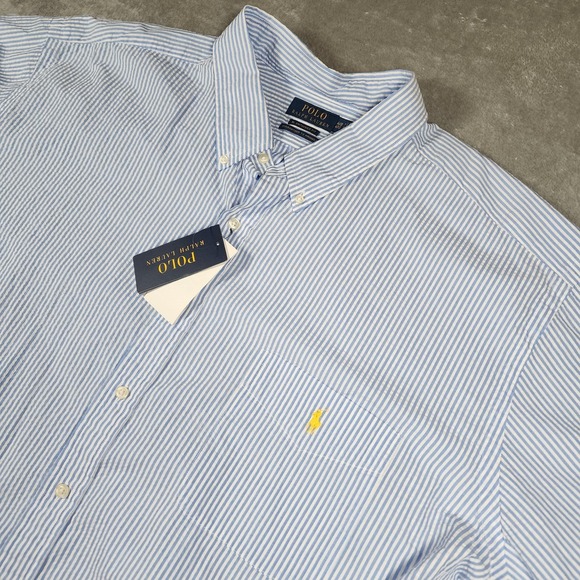 Polo Ralph Lauren | Shirts | Polo Ralph Lauren Shirt Mens 4xb Blue ...